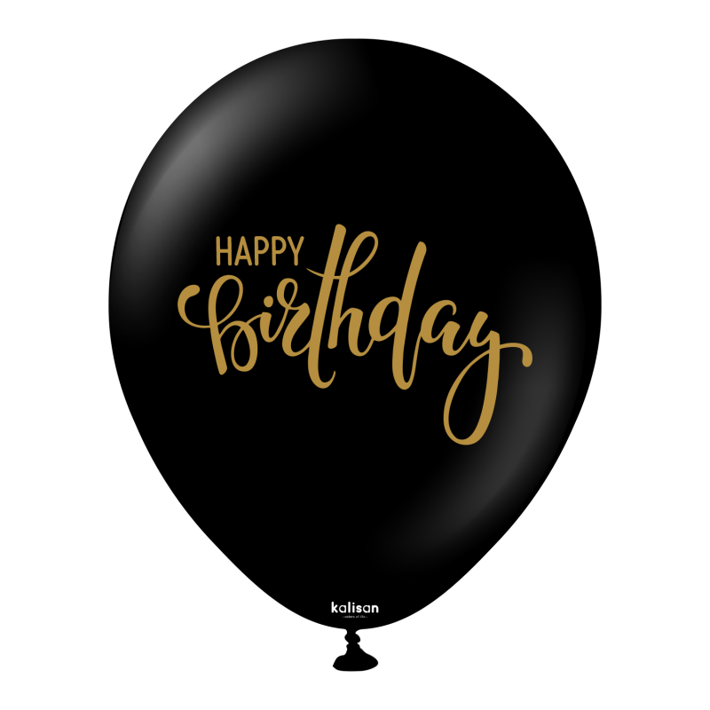 B&W Happy Birthday - Kalisan