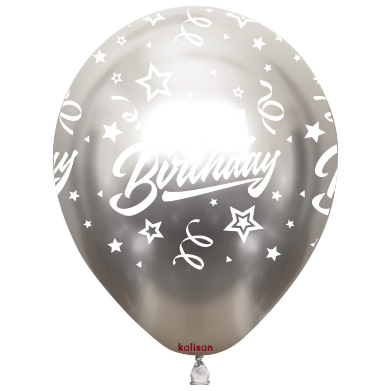 Happy Birthday Chrome Confetti - Kalisan