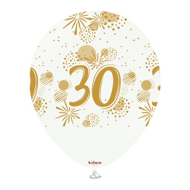 Happy Birthday Firework "30" - Kalisan