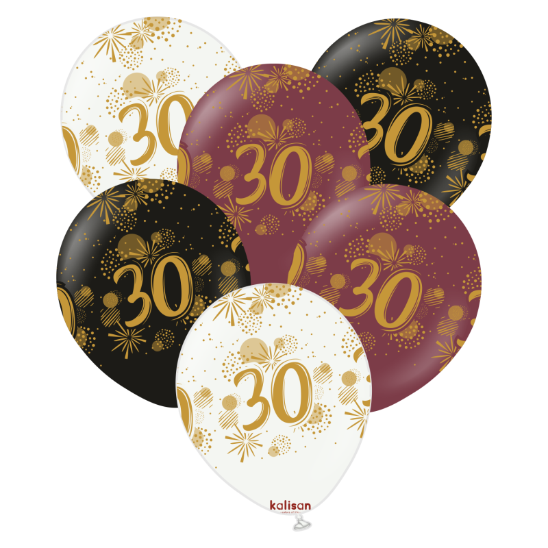 Happy Birthday Firework "30" - Kalisan